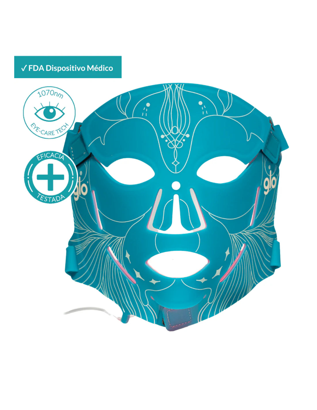 Glo Mask máscara fototerapia LED 1 ud - Galileo Farma